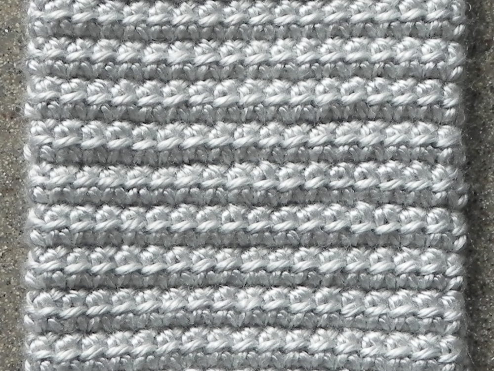 PICC Line Cover - Crochet with Faux Knit Ribbing | Aunt Susan's Closet